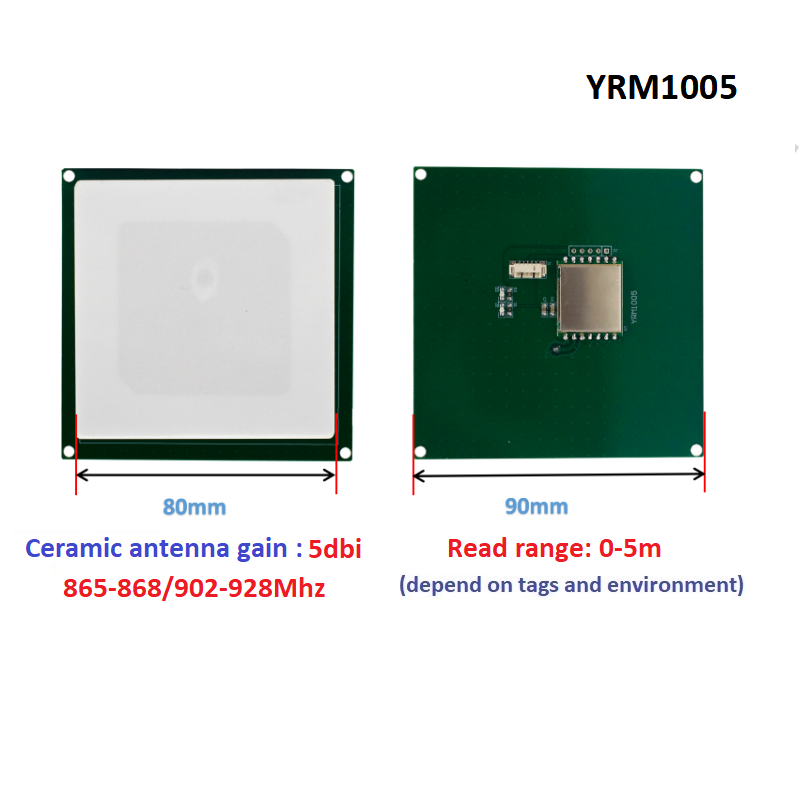Micro Size 50 50mm Uhf Rfid Module Arduino Board Ttl Uart Low Power 0